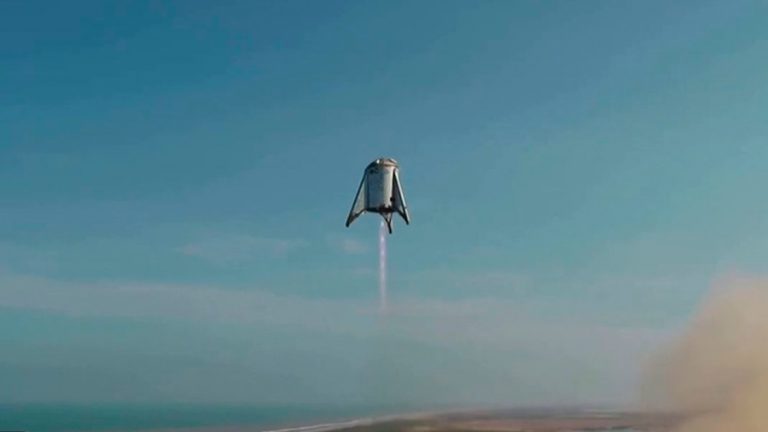 Así Vuela El Spacehopper El Prototipo De La Nave Que Spacex Enviará