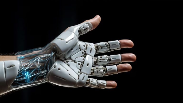 Crean mano robótica con IA capaz de sentir: un avance que replica el ...