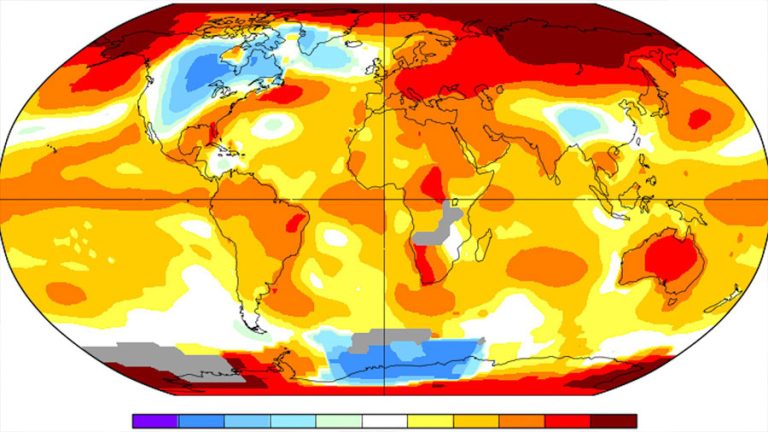 Crean un mapa para entender cómo afecta el cambio climático a las ...